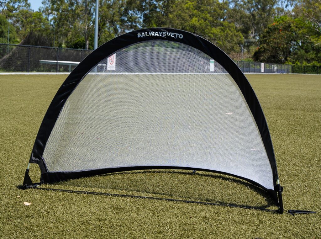 Veto Pop Up Goal 1.2m x 1m (set of 2) | SoccerPlay